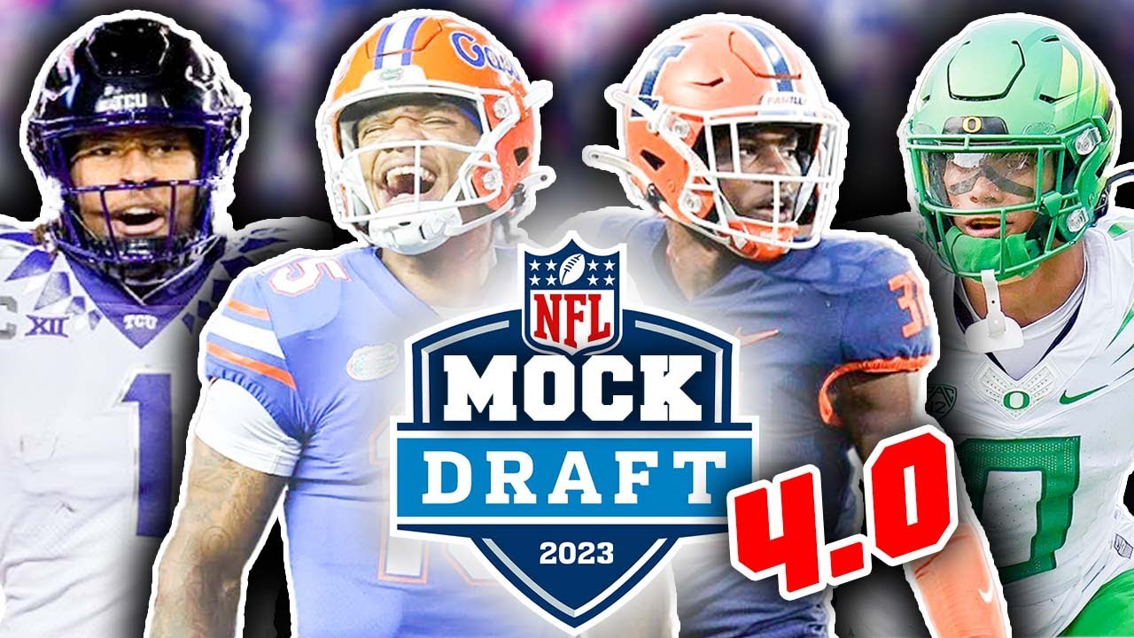 The Official 2023 Nfl First Round Mock Draft 4 0 With Trades Post